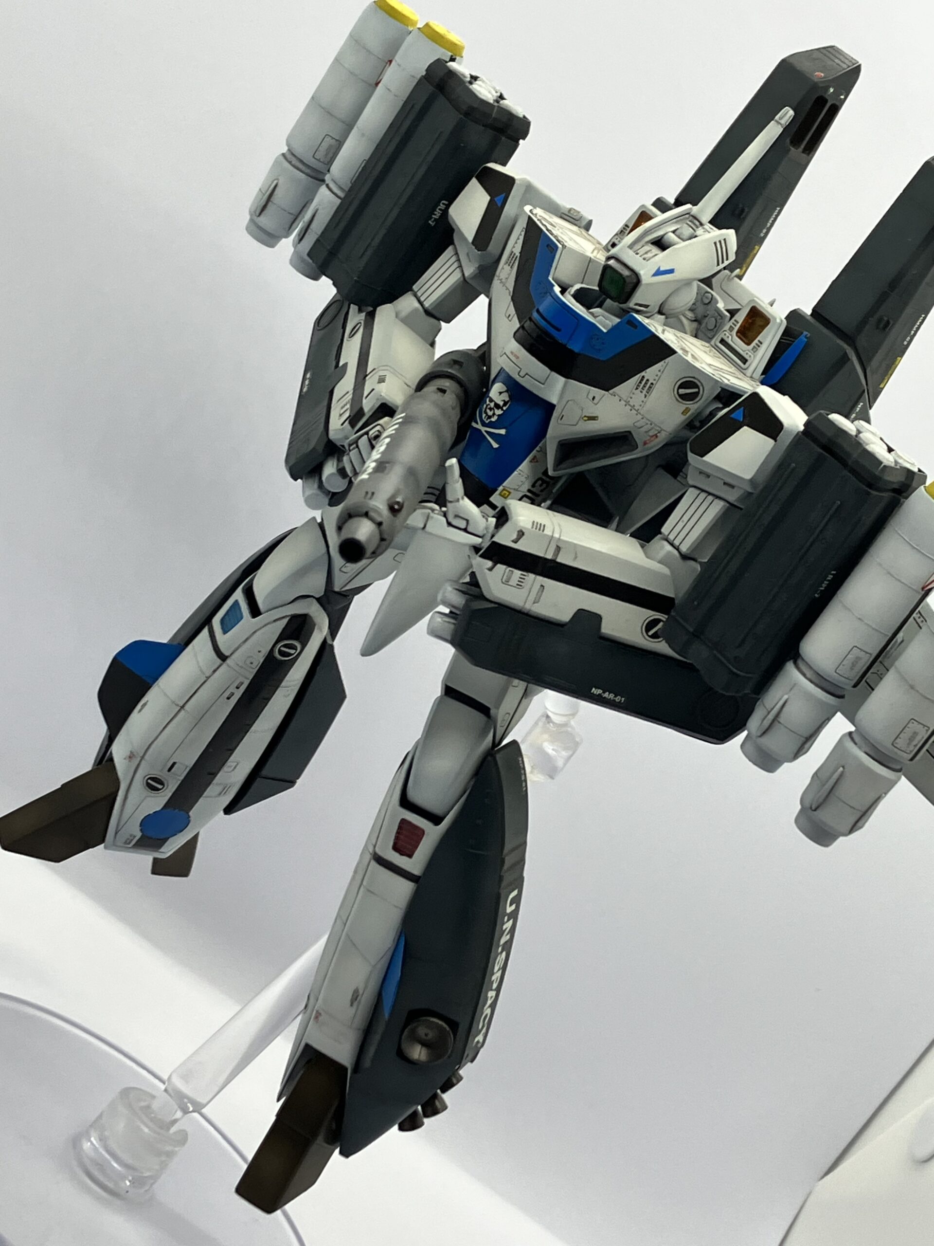 ハセガワ1/72VF-1Aバルキリー_スカル13_バトロイド／スーパーパック | TatoVen模型部屋